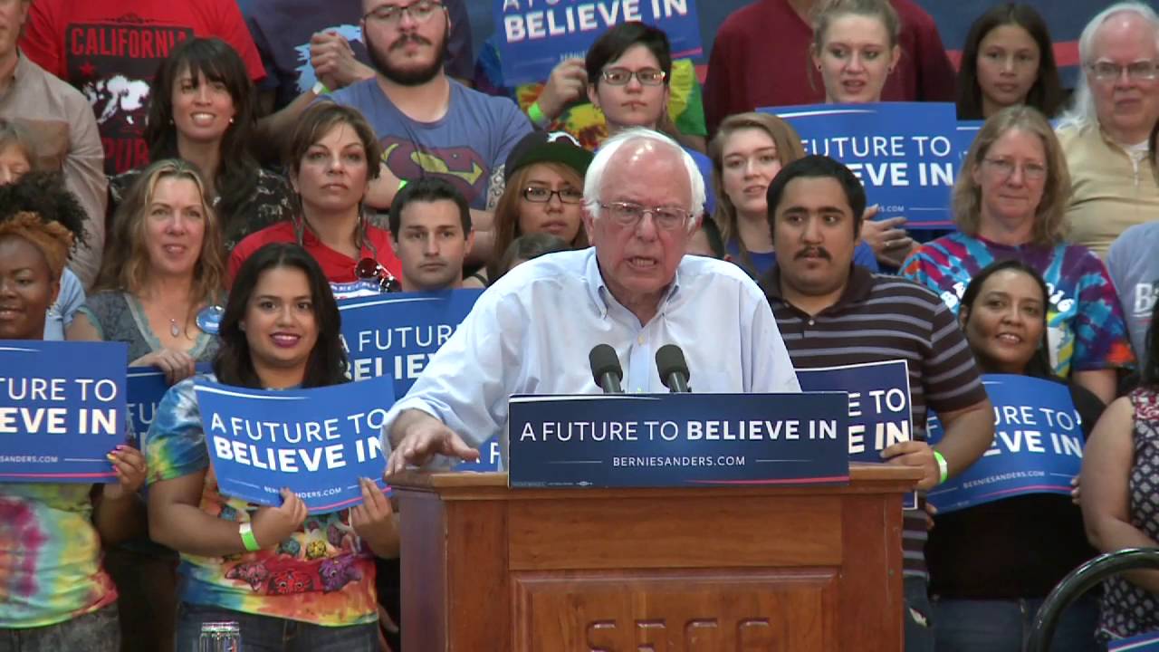 Bernie Sanders in Santa Fe - YouTube