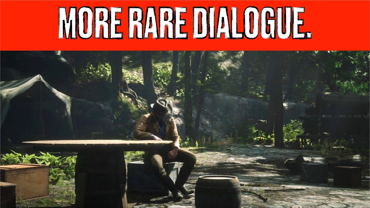 Red Dead Redemption II. More Rare Dialogue. - YouTube