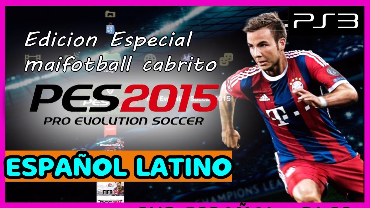 PES 2015 PS3 EN ESPAÑOL LATINO 🎮 ️ - YouTube