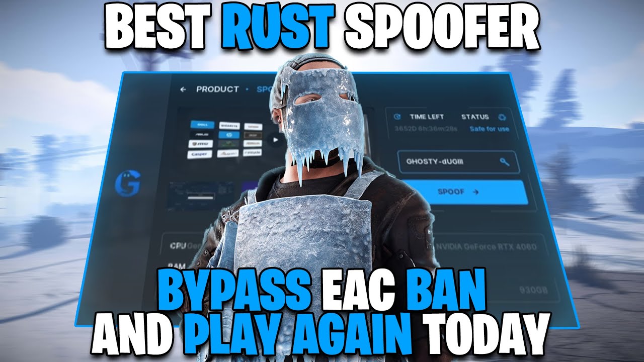 Rust Spoofer - Bypass EAC Ban & Play Again TODAY (2025) - YouTube