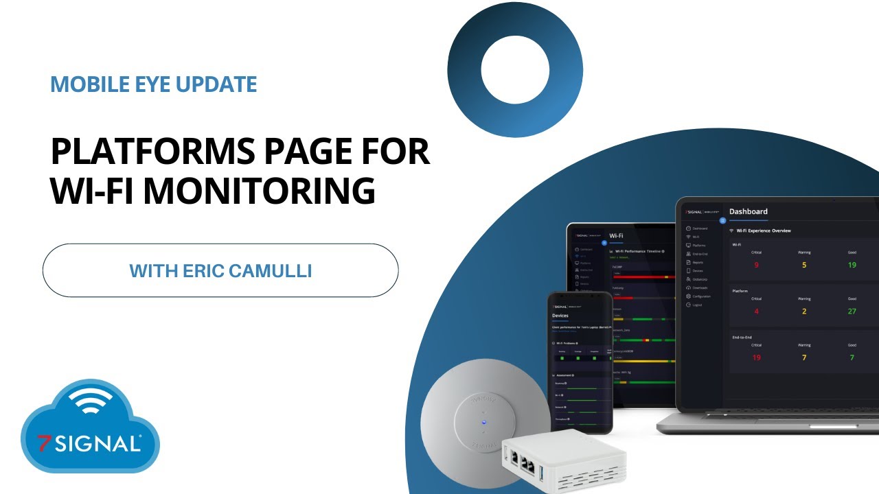 Mobile Eye Platforms Page for Wi-Fi Experience Monitoring - YouTube