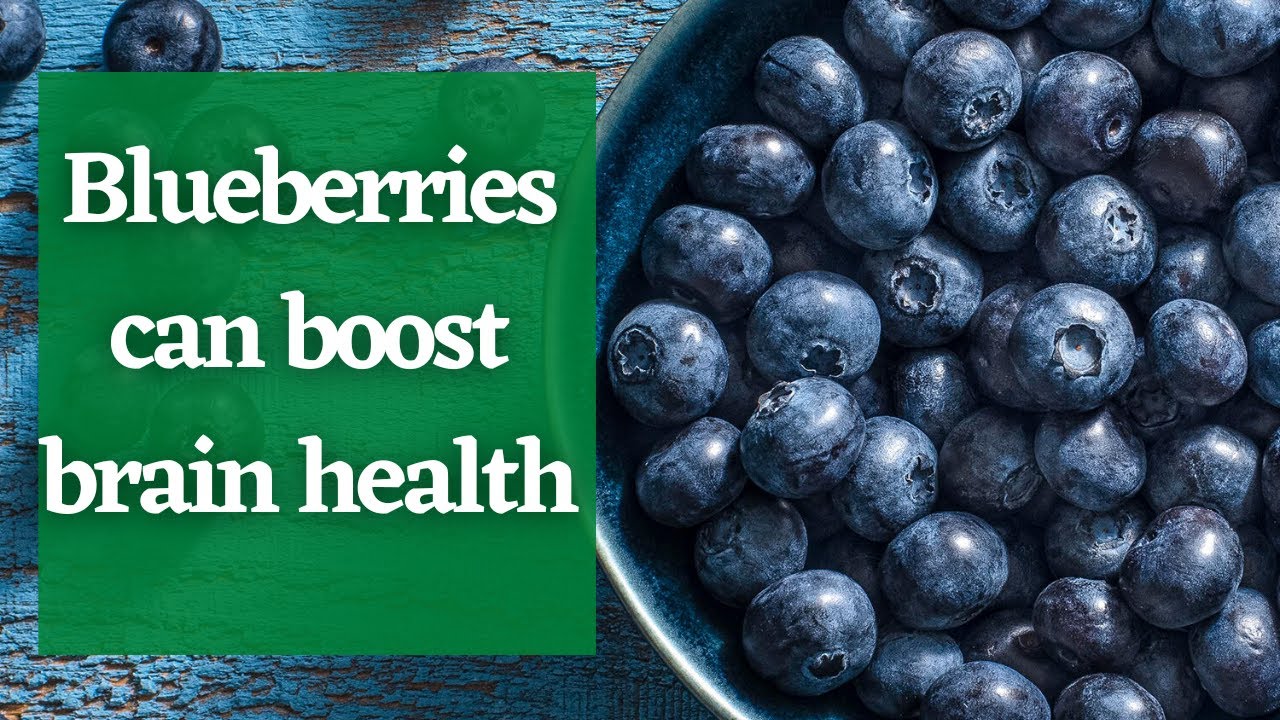 Blueberries can boost brain health - YouTube