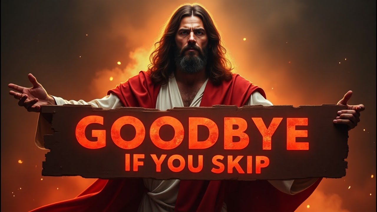 I'LL SAY GOODBYE IF YOU LOOK AWAY NOW | JESUS MESSAGE NOW | GOD SAYS ...