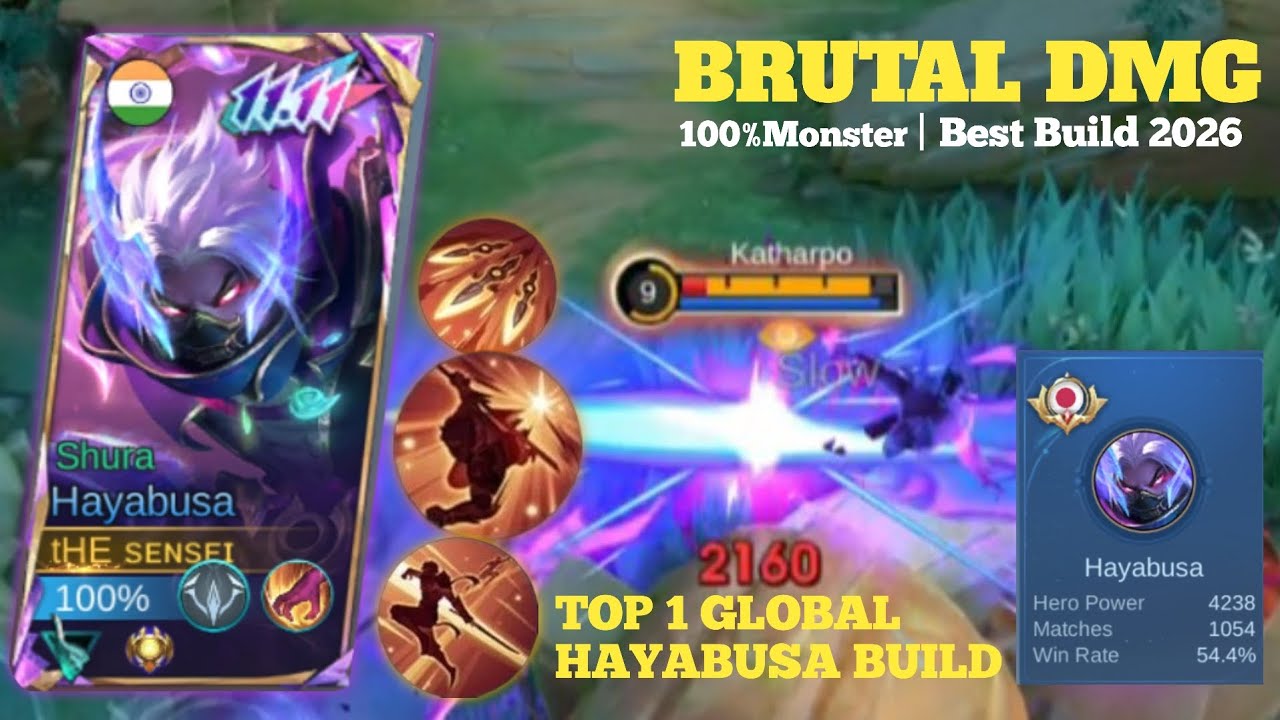"REVAMPED" Hayabusa 2026 | Best "EPIC" Comeback | Build Top 1 Global ...
