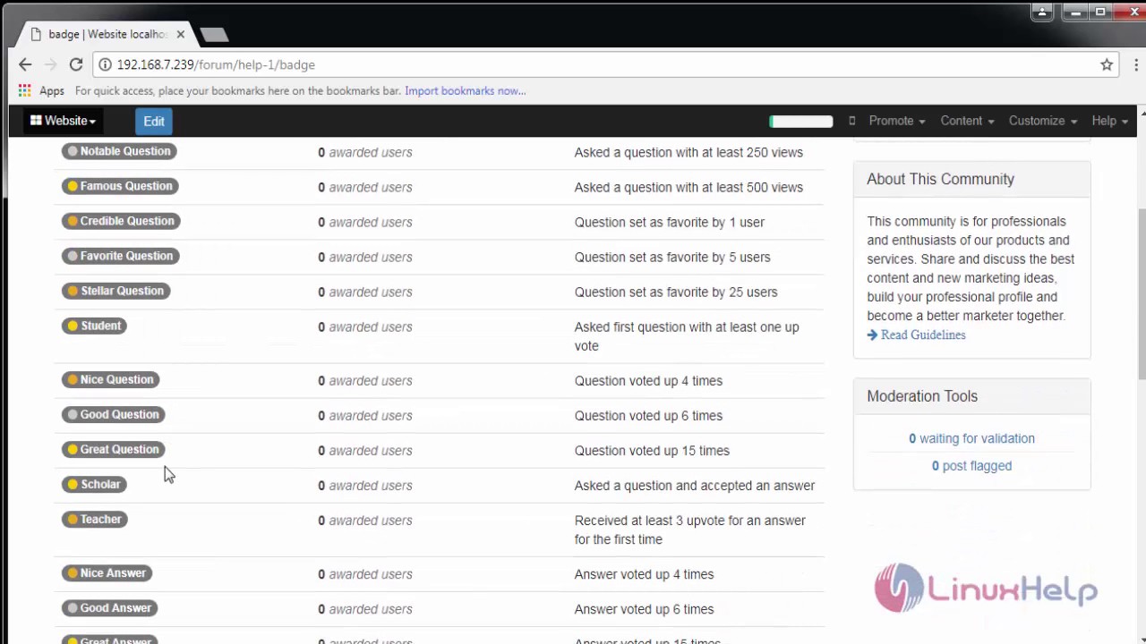 How to use forum module on odoo - YouTube