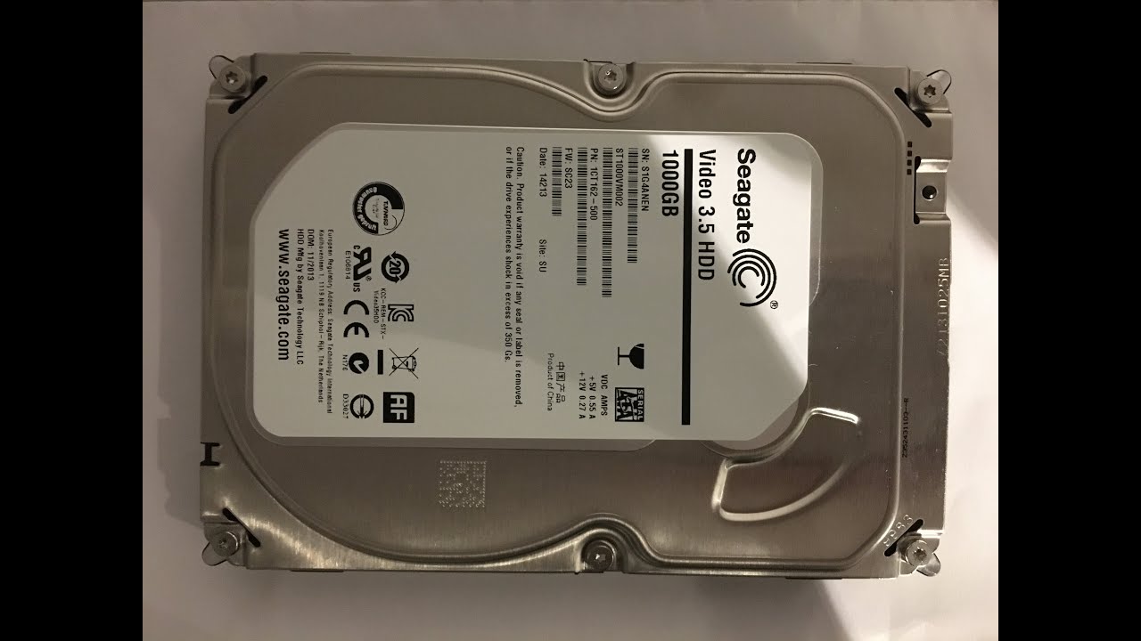 Saving Hard Drives From Cable PVR Boxes - YouTube