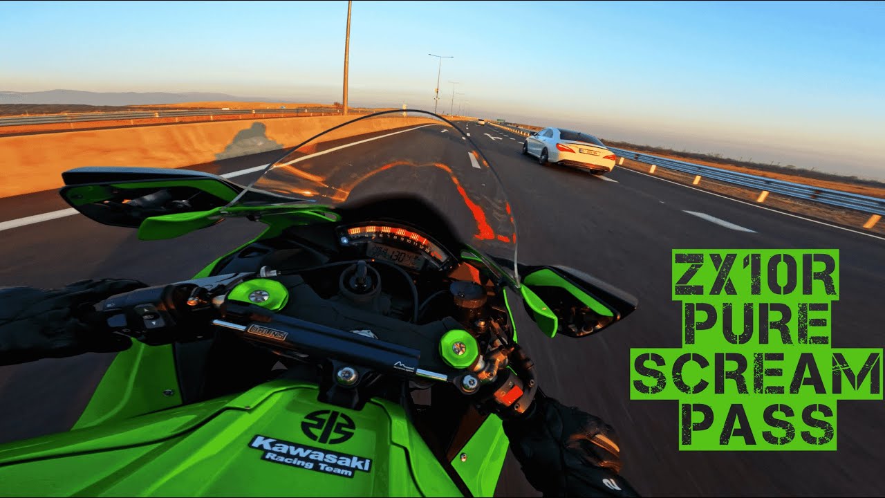 Zx10r highway top speed pure exhaust sound 4k 60fps gopro hero 13 - YouTube