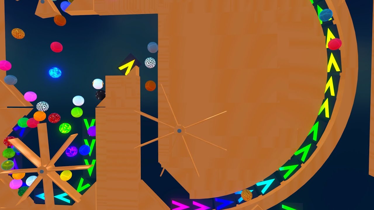 Marble Run Race ASMR🌎Original flat pinball course - YouTube