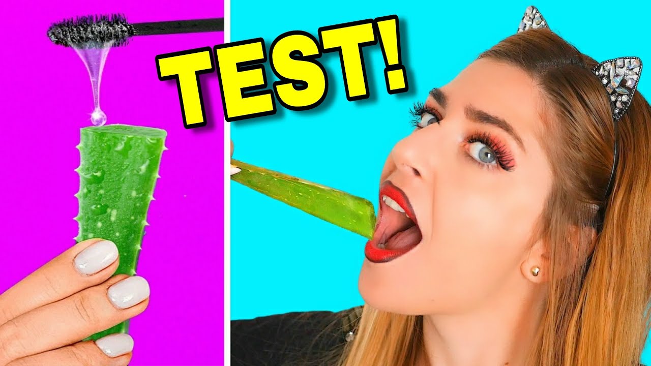 FUNZIONAAA 😱 TRUCCHI DI BELLEZZA DI 123 GO TEST reaction + prova # ...