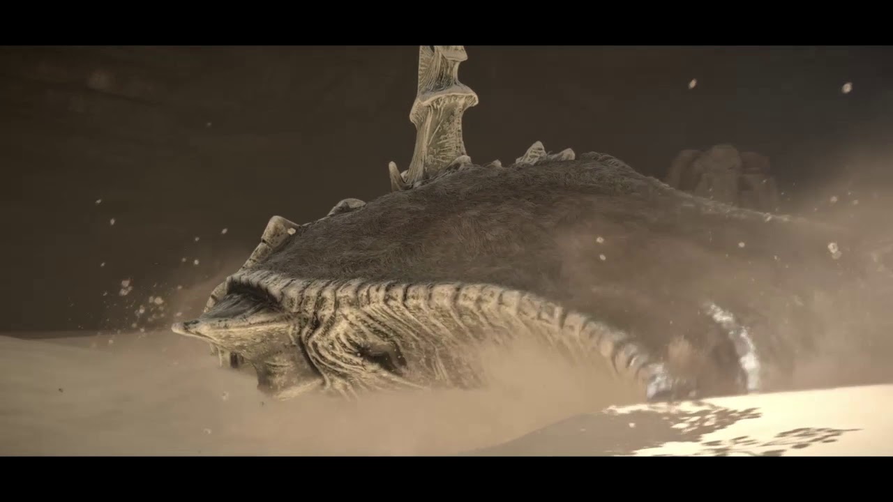 SHADOW OF THE COLOSSUS™ Sand Snake Introduction - YouTube