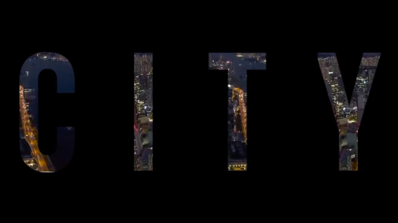 How To Add Video Inside Text || (NEW) || For Travel Vloggers ...