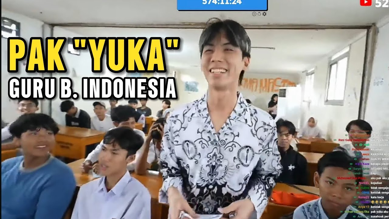 PAK "YUKA" GURU BAHASA INDONESIA‼️ - YouTube