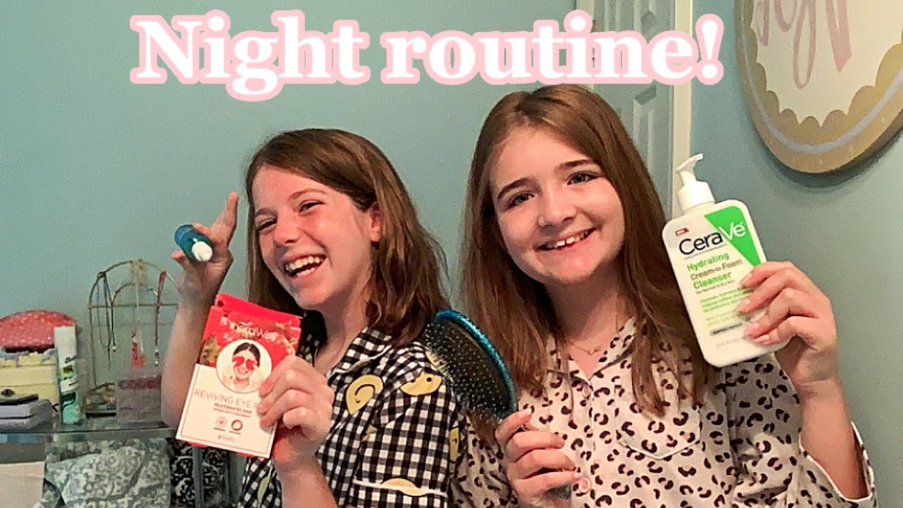 Sleepover Night Routine Livvy And Kate Youtube