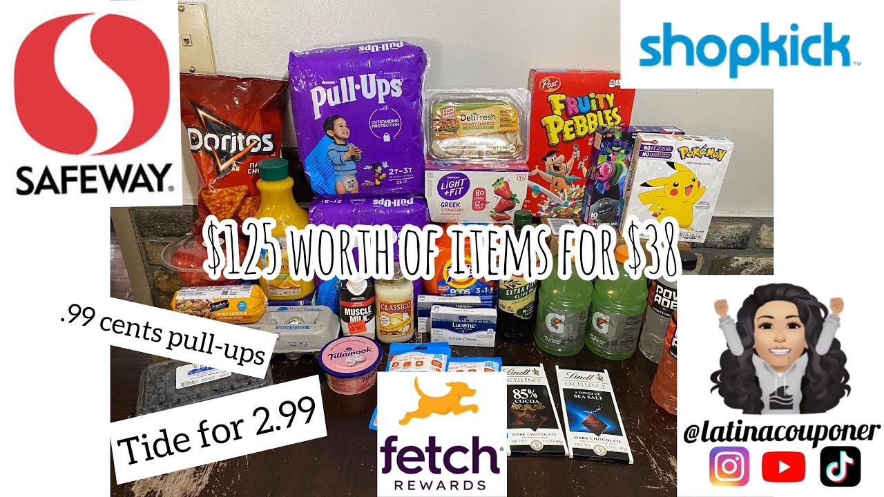 Safeway Haul 6/2/21 $125 worth of items for $38 || weekly deals 6/2-6/8 ...