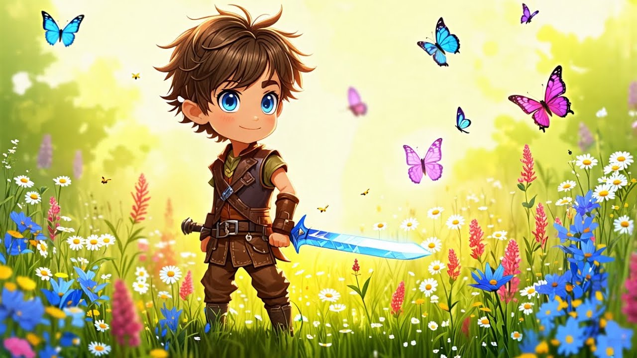 Elwin and the Enchanted Sword: A Tale of Courage and Friendship - YouTube