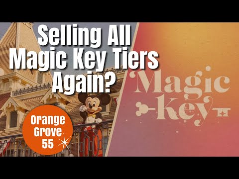 Will Disney Start Selling ALL Magic Keys Tiers Again? + Reservations ...