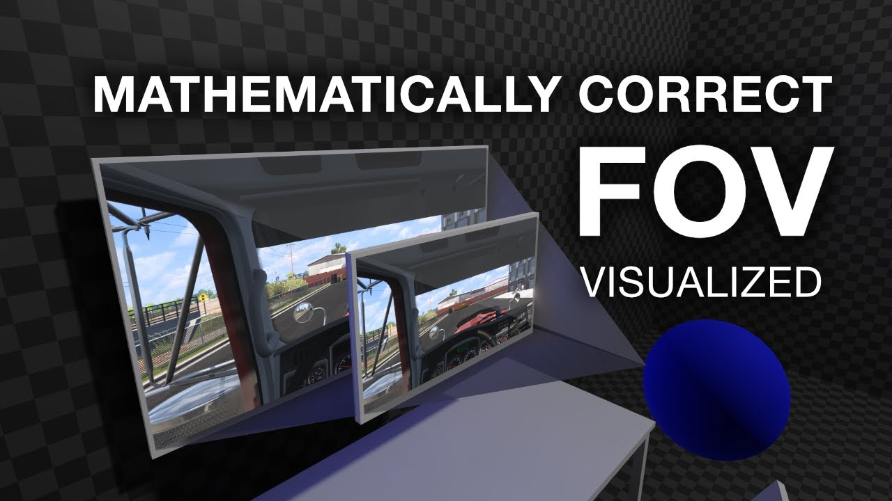Mathematically Correct FOV Visualized & Explained - 3D Animation - YouTube