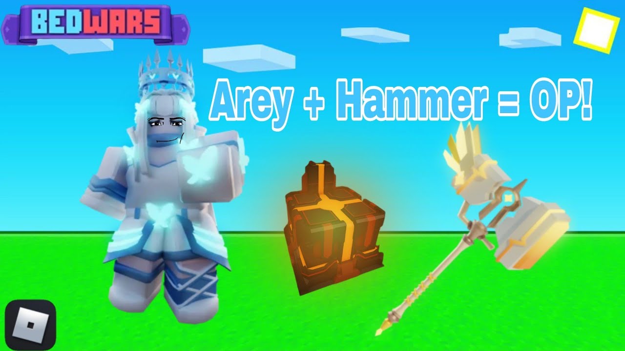 Arey and Great Hammer Combo is OP! (Roblox Bedwars) - YouTube