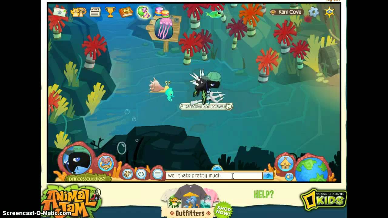 animal jam underwater tour - YouTube