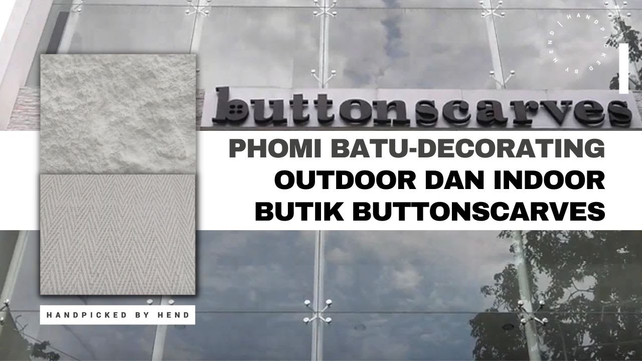 phomi batu Dan decorating!! di cat putih masuk desain outdoor Dan ...