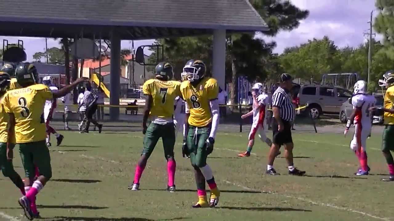 #5 2013 HERMAN C. MCCRAY IV 13 YEAR OLD TIGHT END TOUCHDOWN NFL ...