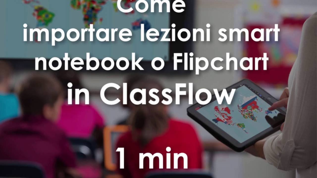 Come importare lezioni smart notebook e flipchart ActivInspire in ...