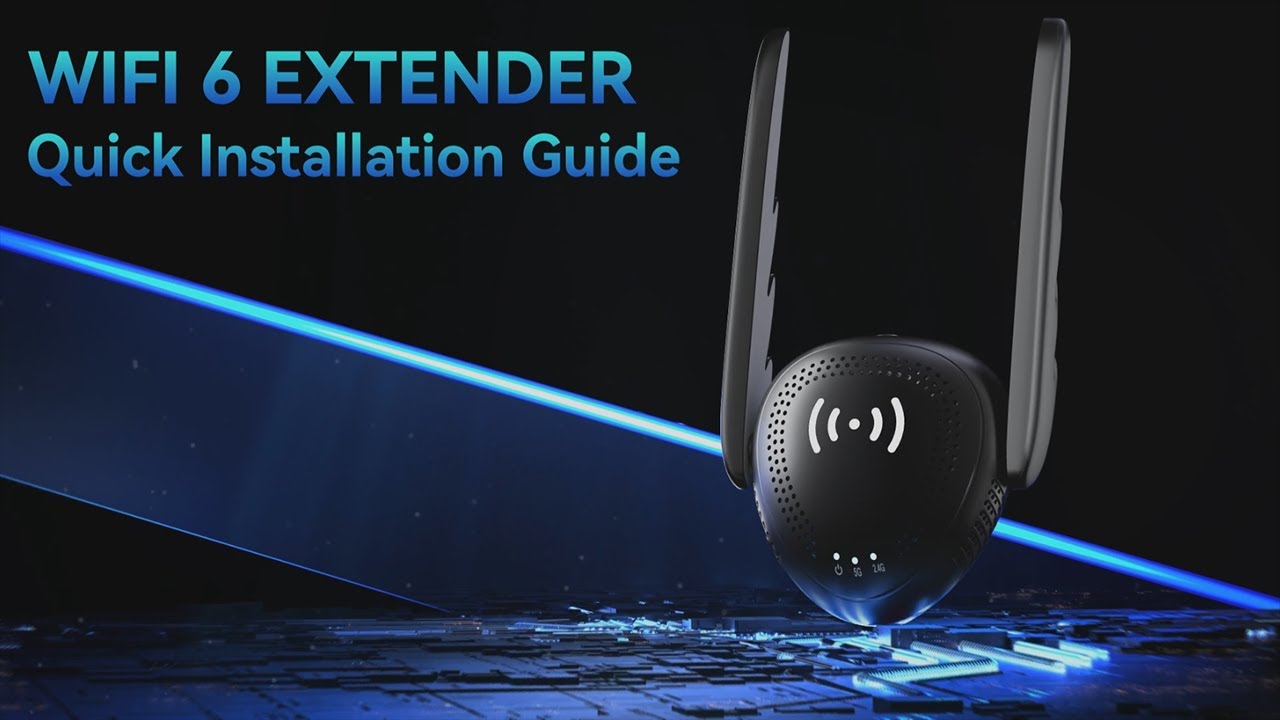 WiFi6 Extender Installation Guide via Cell Phone - YouTube