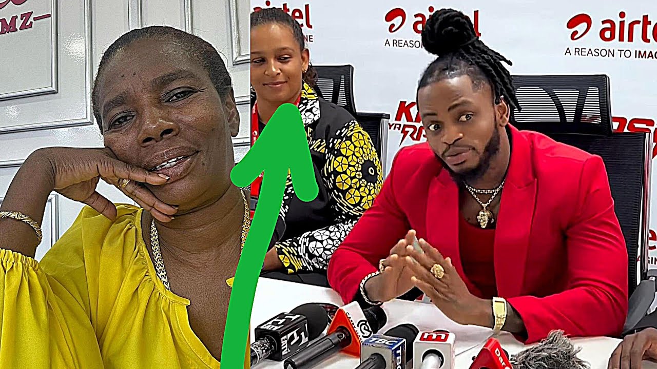 MAMA DIAMOND Kaipost VIDEO Hii Ya MMAMA Akimtazama DIAMOND Kwa JICHO La ...