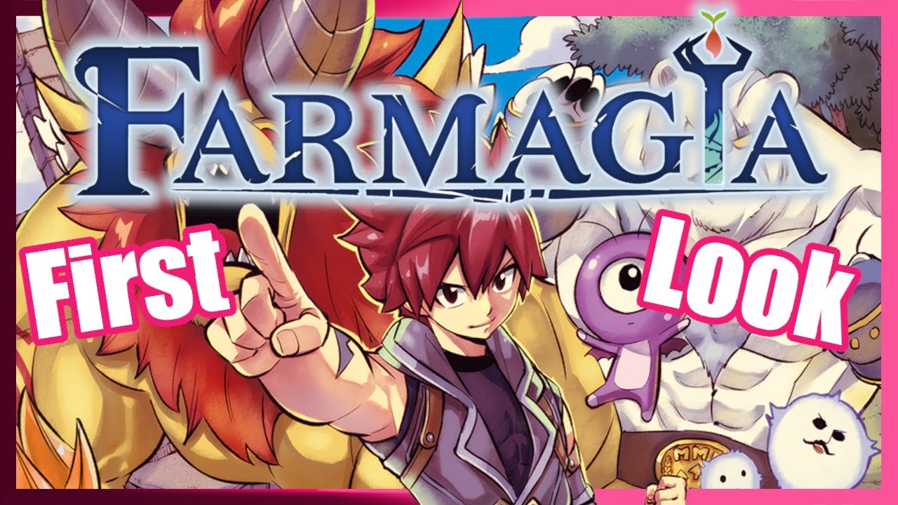 Farm Sim Meets JRPG? | Farmagia | First Look - YouTube