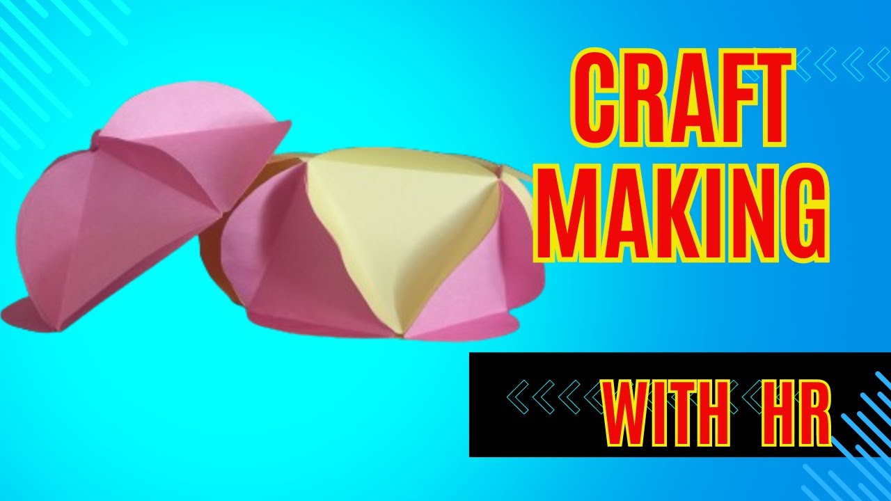 DIY Paper Chocolate Box - Perfect for Gifts! - YouTube