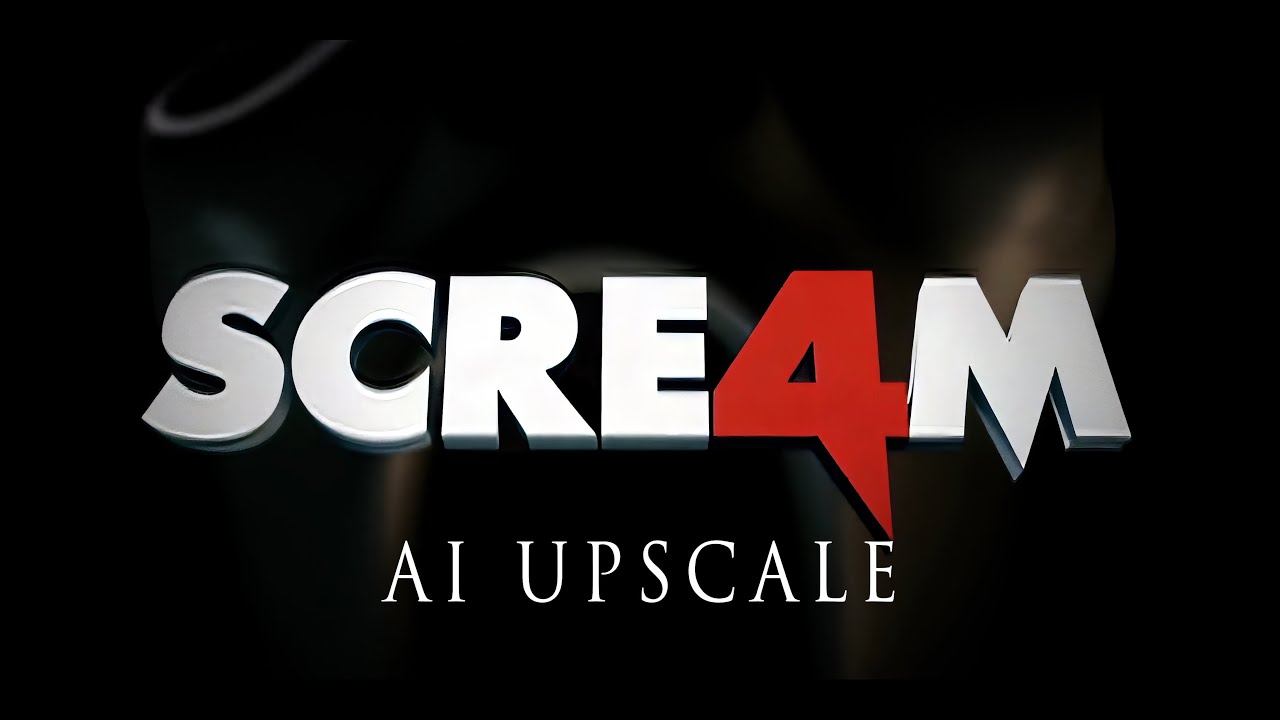 SCREAM 4 Alternate Opening (AI upscale) - YouTube