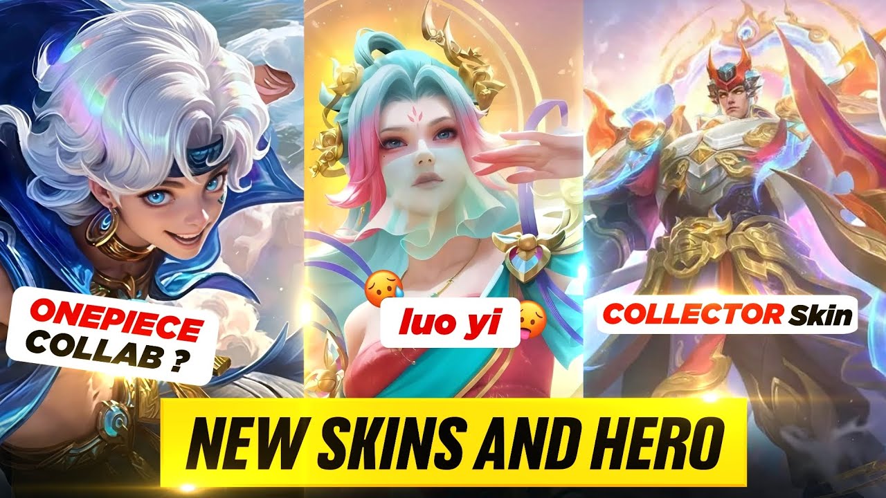 NEW HERO SORA / TIGREAL COLLECTOR SKIN / EPIC SKIN LUO YI / MLBB X ...
