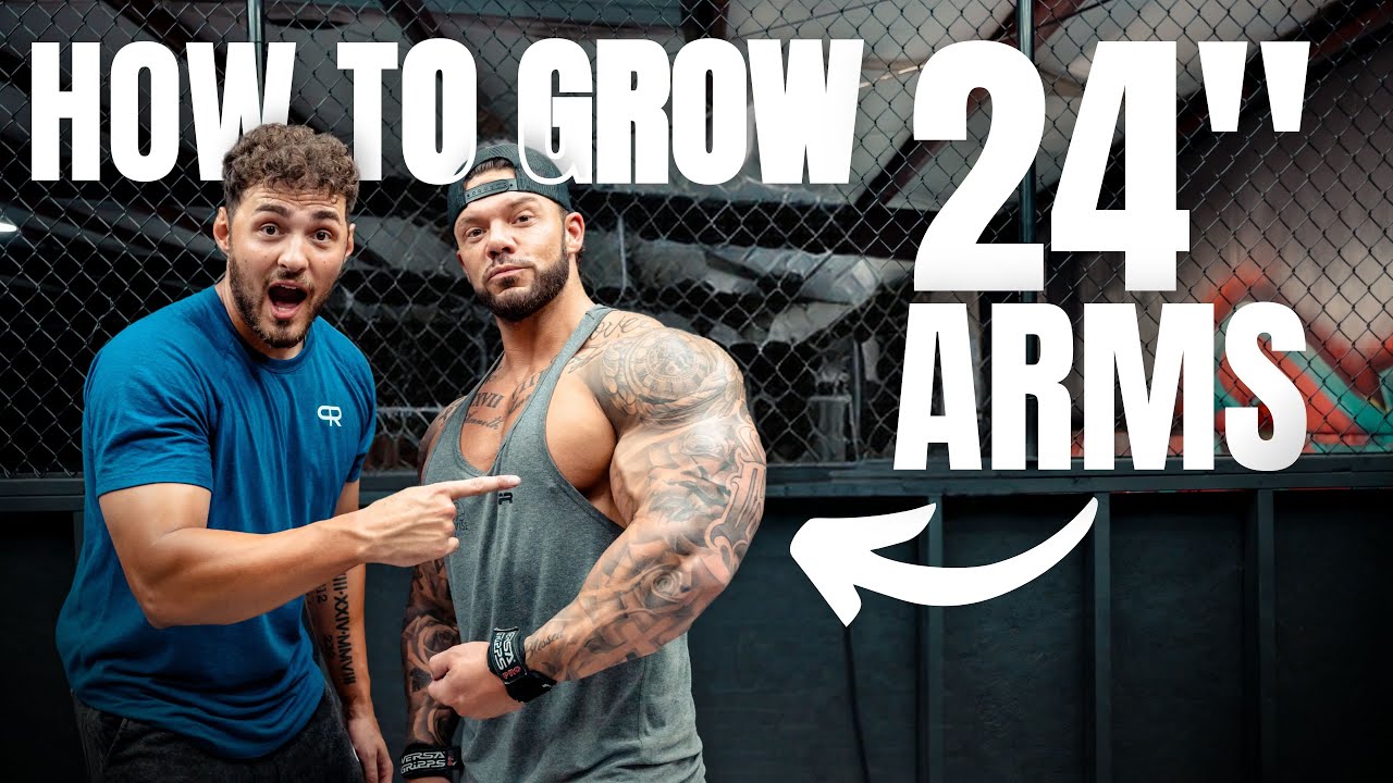 HOW TO GROW 24" ARMS W/MAC ROBINSON - YouTube