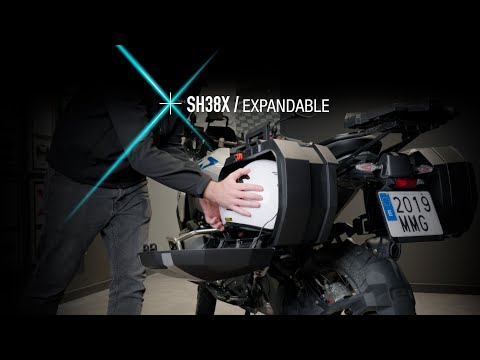 Expandable Side Case SHAD SH38X for BMW R1300GS