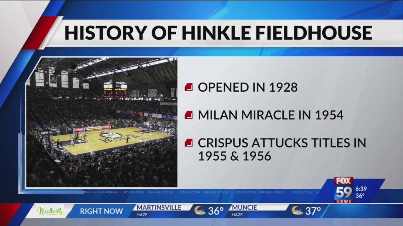 New Indiana state historical marker commemorates Hinkle Fieldhouse ...