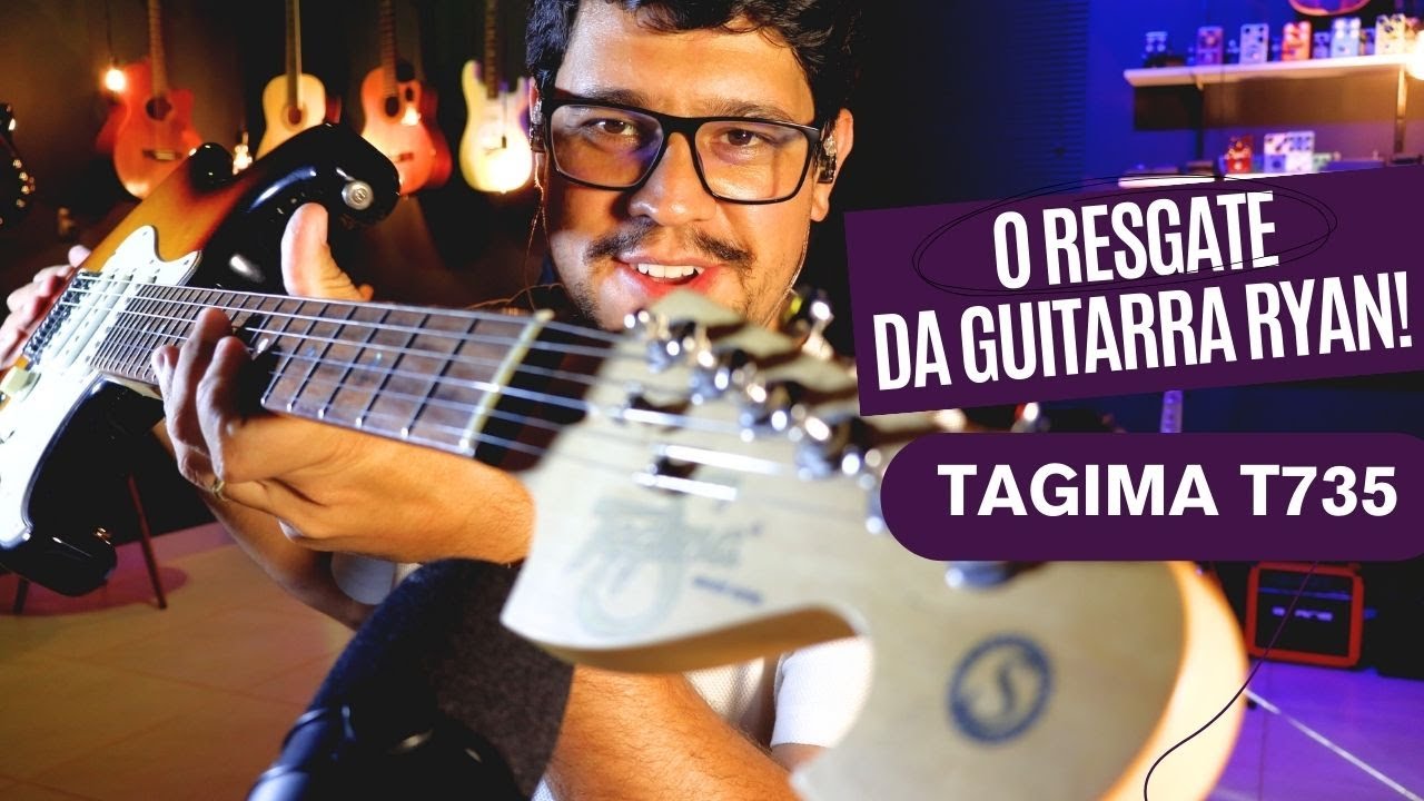 Tagima T735 Special 🎸🎸 "O resgate da guitarra Ryan" - "da pra tocar de ...