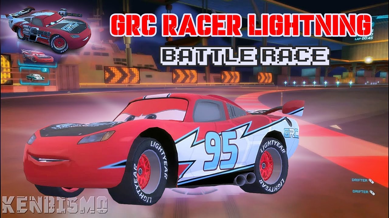 GRC Racer Lightning - Battle Race - Oil Rig Run - Cars 2 The Video Game ...