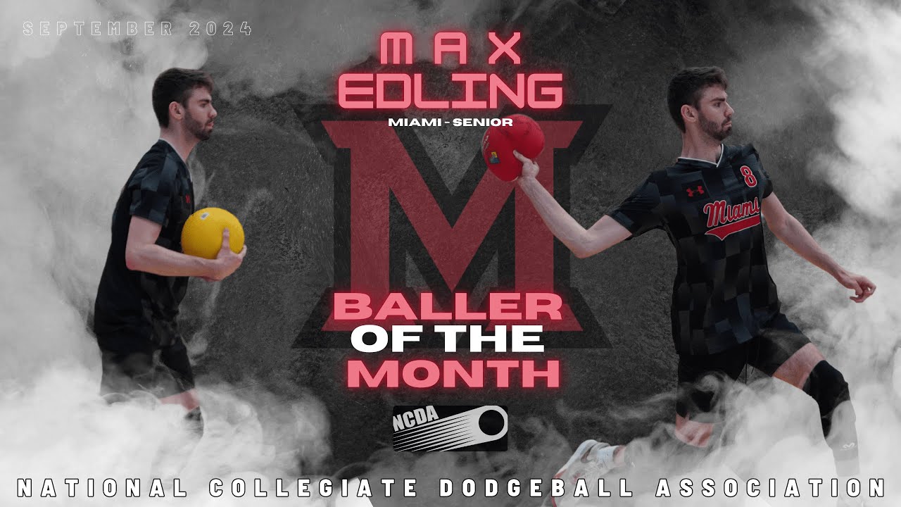 September 2024 Baller of the Month, Miami University, Max Edling - YouTube