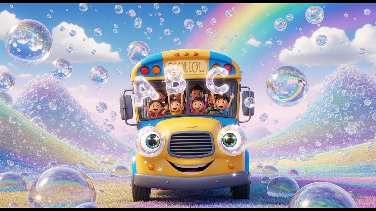 ABC Bus to Bubble Town 🚌🫧 | Fun ABC Song for Kids | Preschool ...