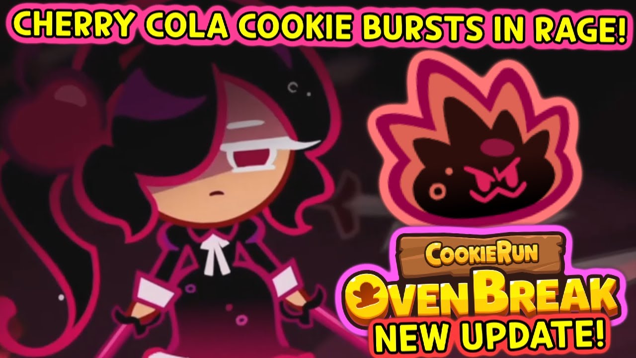 CHERRY COLA COOKIE BURSTS OUT! - NEW UPDATE, TRIAL, AND MAGIC CANDY ...