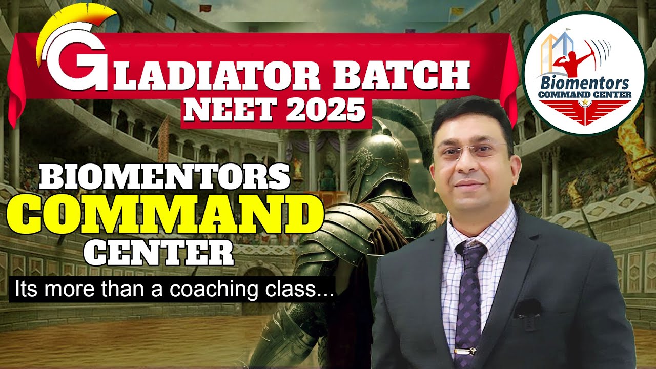 Offline Gladiator batch for NEET 25 I Biomentors Command Center - Its ...