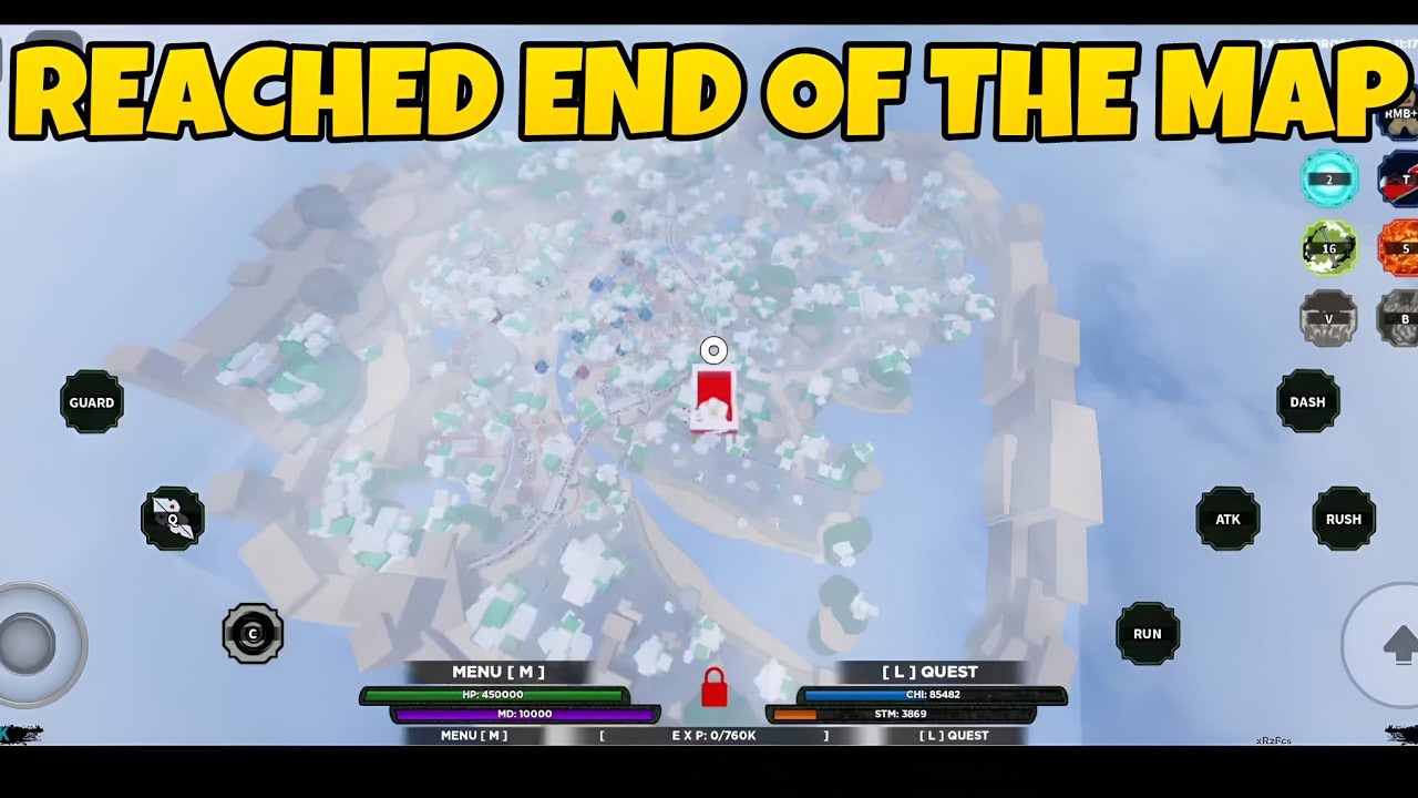 *I REACHED THE TOP🤯* | The end of map in shindo life |#shindolife # ...
