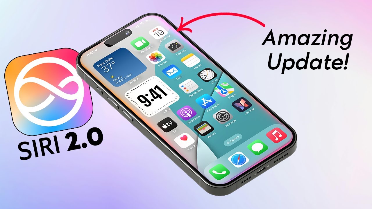 SIRI 2.0 Update - Amazing Features of iOS 18 in Apple iPhone's! (Hindi ...