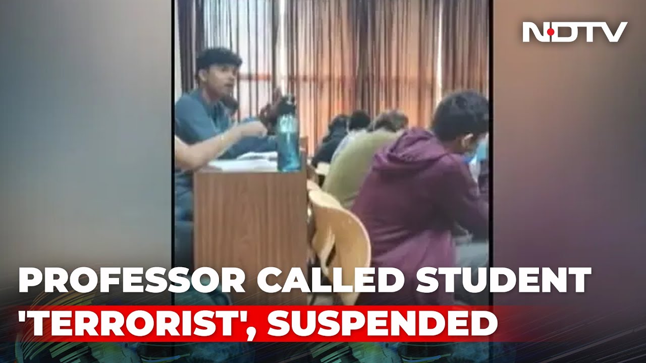 Watch - "Can't Call Me A Terrorist...": Muslim Student Confronts Professor - YouTube