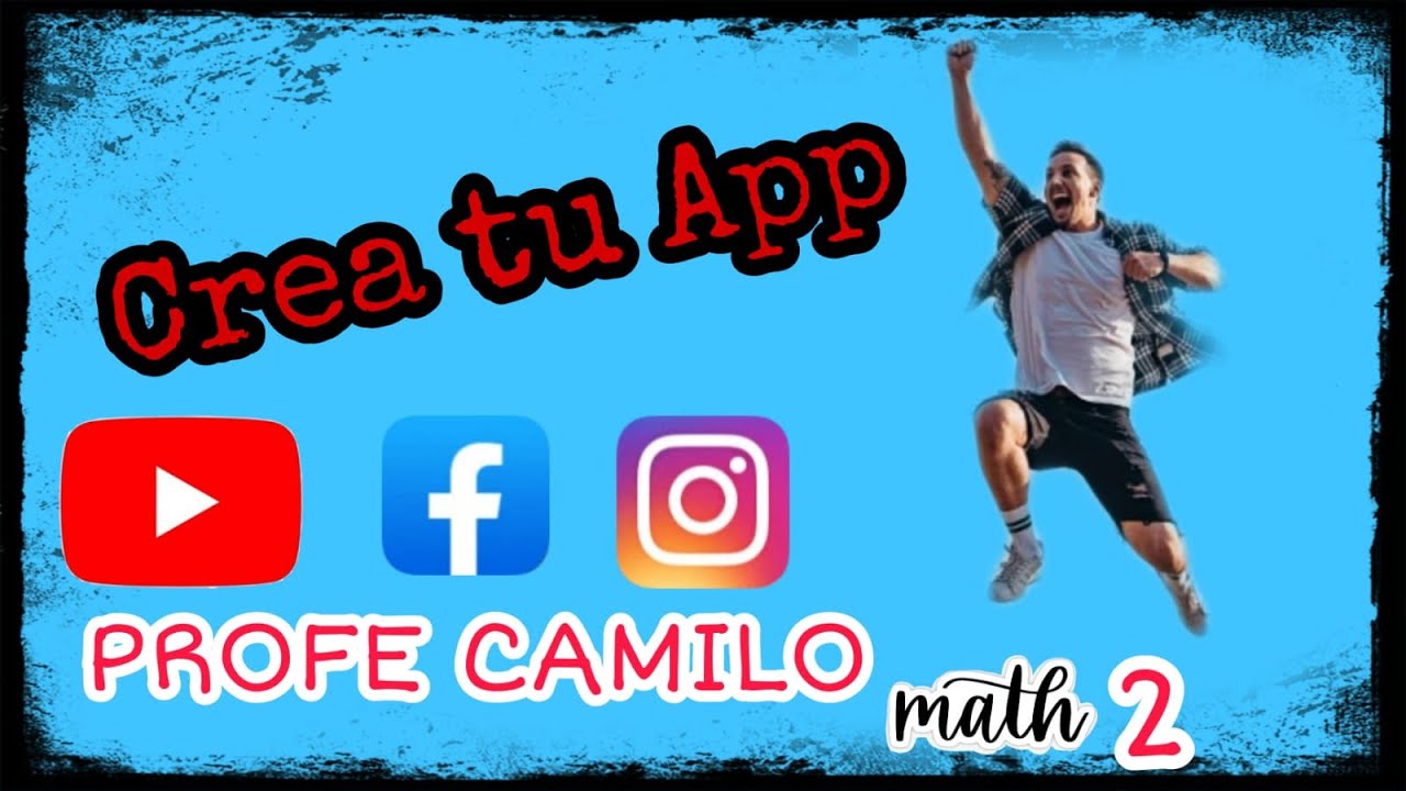 COMO CREAR UNA APP DESDE CERO | AppCreate24 PROFE CAMILO MATH 2 - YouTube
