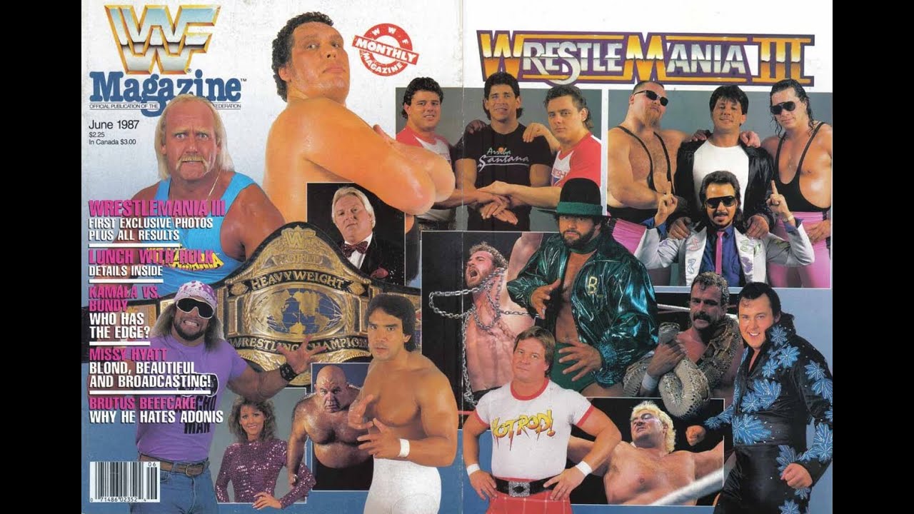 From The Pages Of WWF Magazine Ep 22: June 1987 - YouTube