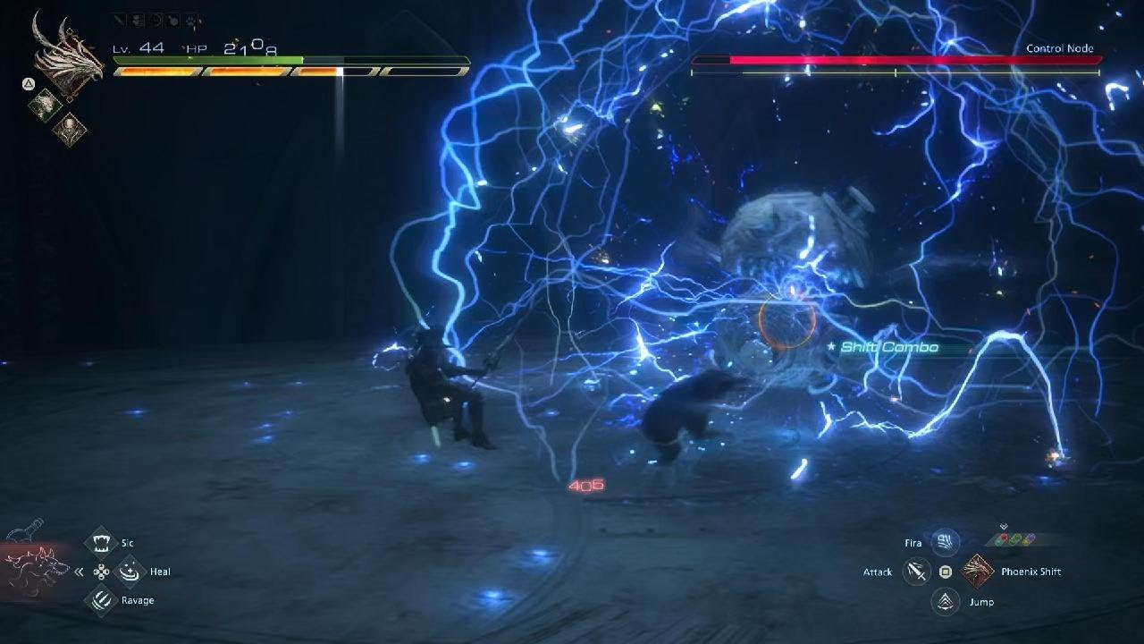 FF16 - Control Node and Aurum Giant (Story) - YouTube