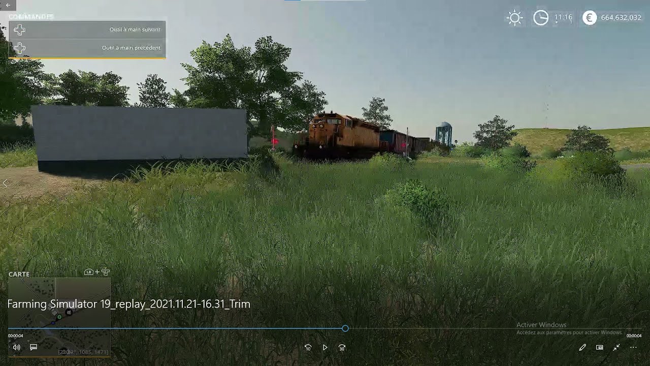 Destruction maison train FS19 - YouTube