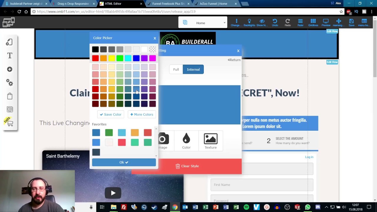 Builderall Academy - Webseiten editor - YouTube