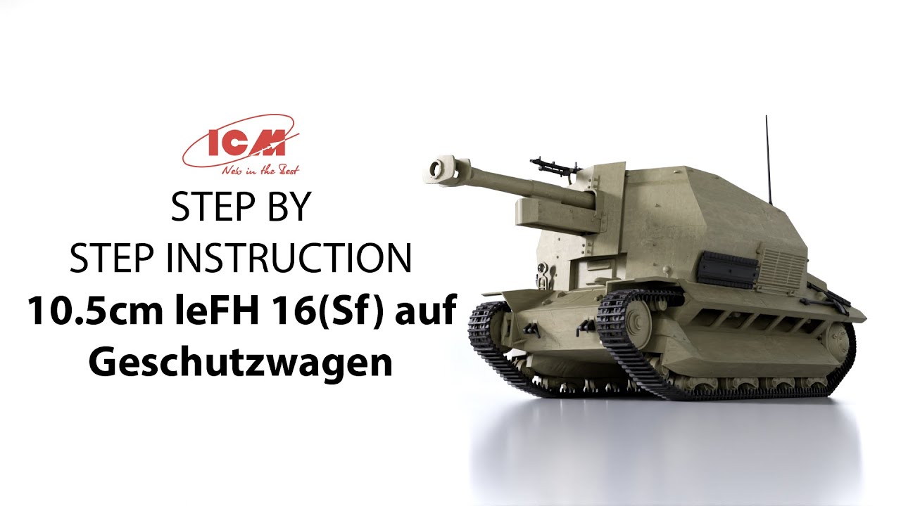 10.5cm leFH 16(Sf) auf Geschutzwagen FCM36(f) - Step by Step ...